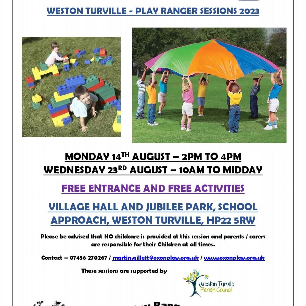 Weston Turville Church of England School - Weston Turville Summer play ...
